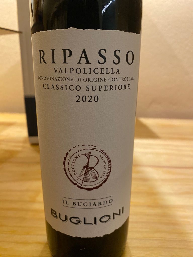 2020 Buglioni Ripasso della Valpolicella Classico Superiore Il Bugiardo ...