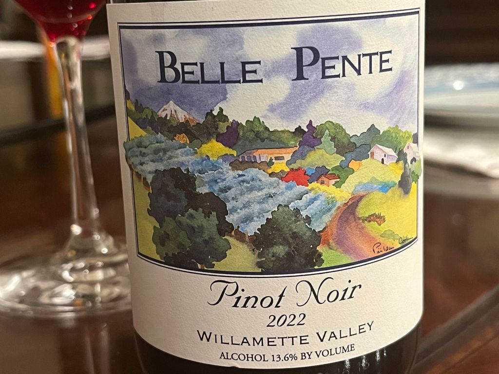 2022 Belle Pente Pinot Noir Willamette Valley, USA, Oregon, Willamette ...