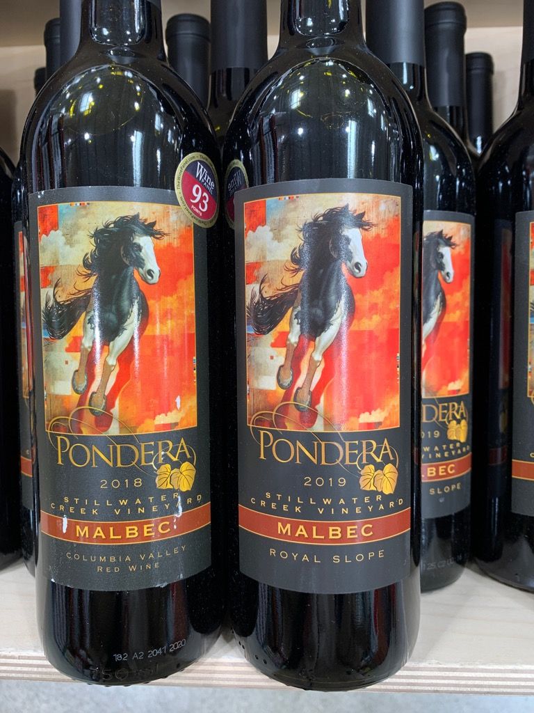 2020 Pondera Malbec, USA, Washington, Columbia Valley - CellarTracker