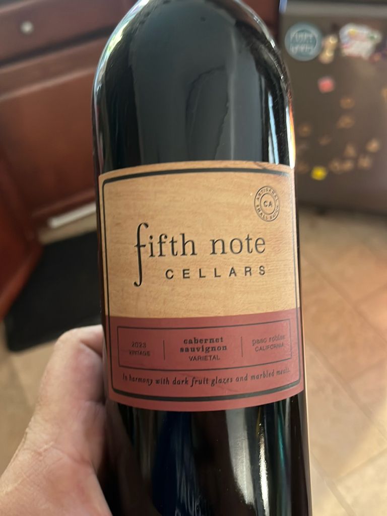 2023 Fifth Note Cellars Cabernet Sauvignon, USA, California, Central ...