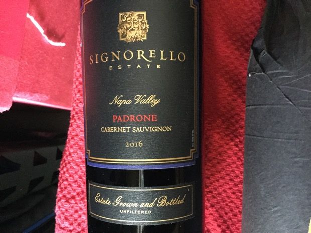 2016 Signorello Estate Padrone, USA, California, Napa Valley ...