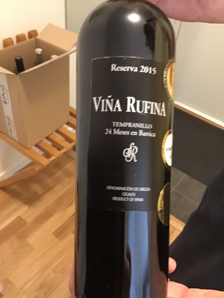 2015 Bodegas Santa Rufina Cigales Viña Rufina Alta Gama Reserva, Spain ...