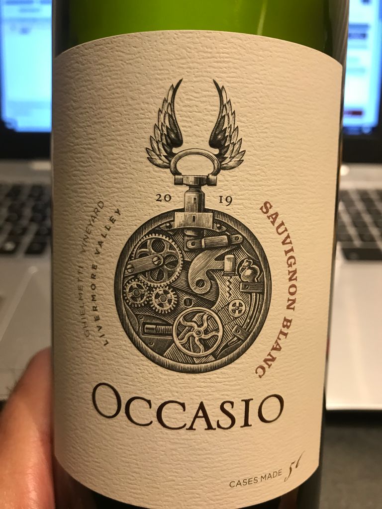 2019 Occasio Sauvignon Blanc Ghielmetti Vineyard, USA, California, San ...