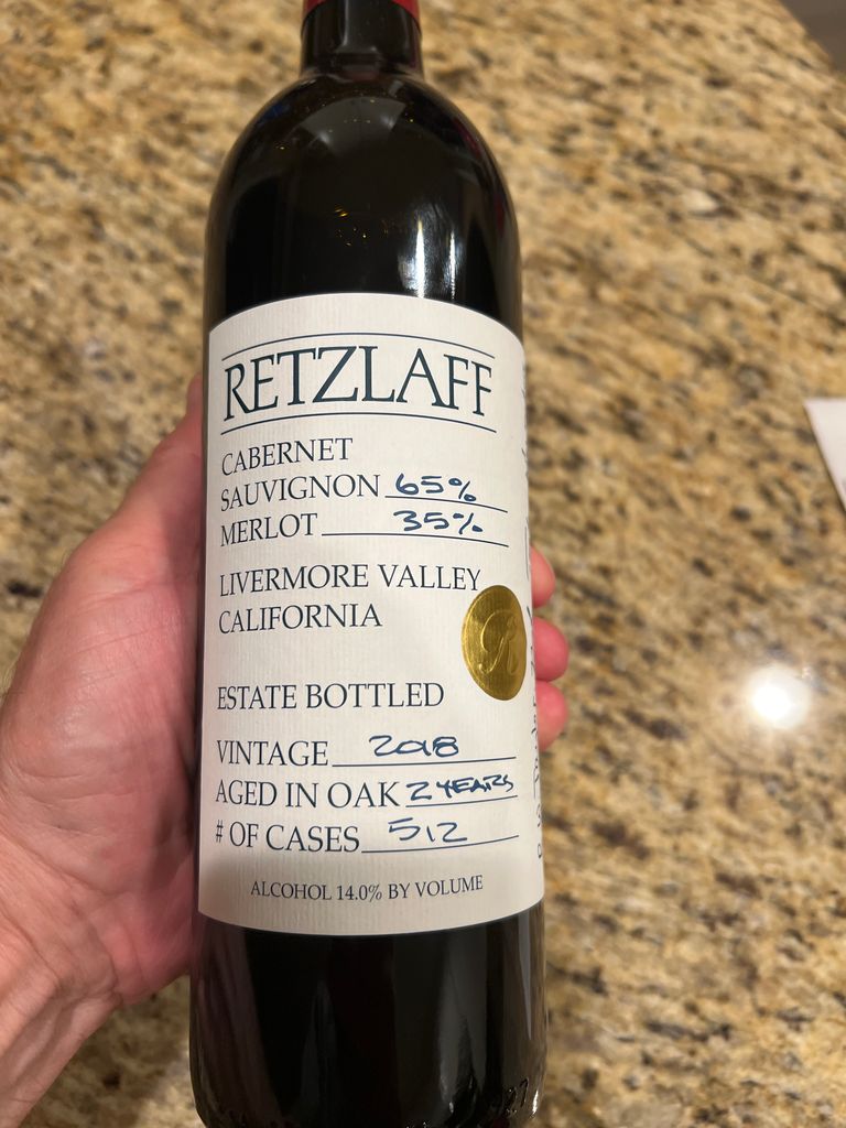 2021 Retzlaff Cabernet-Merlot, USA, California, San Francisco Bay ...