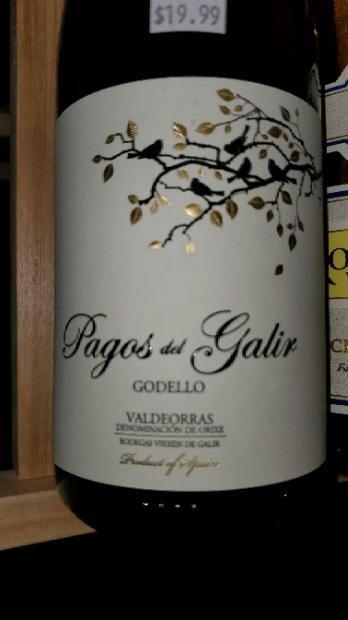 2017 Virgen del Galir Godello Valdeorras Pagos del Galir/Val do Galir A ...