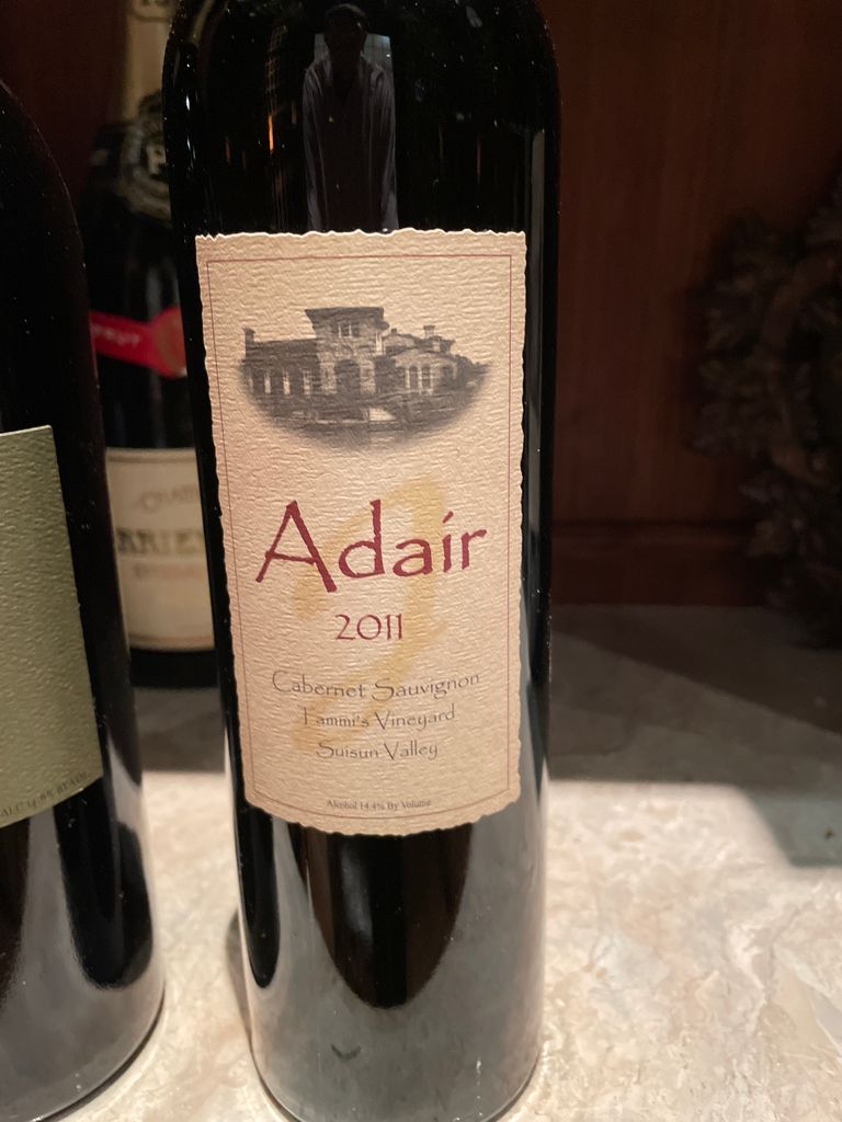 2009 Adair Cabernet Sauvignon, USA, California, North Coast, Suisun ...