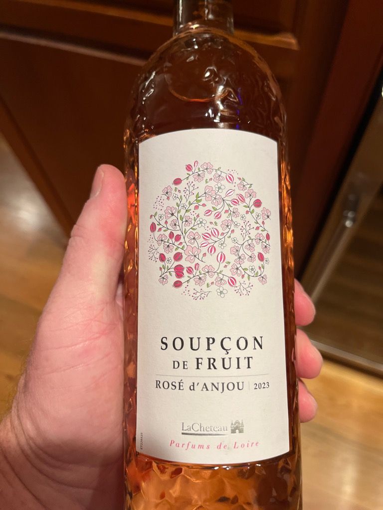 2023 LaCheteau Rosé d'Anjou soupçon de fruit, France, Loire Valley ...