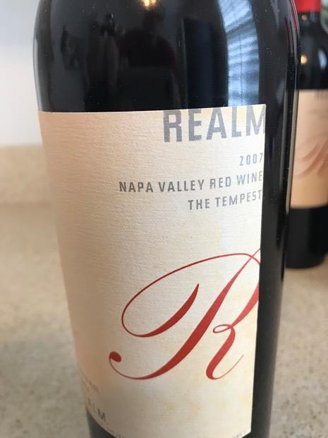 2008 Realm Cellars The Tempest, USA, California, Napa Valley ...