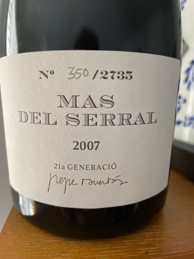 2007 Pepe Raventós Cava Mas del Serral, Spain, Cava - CellarTracker