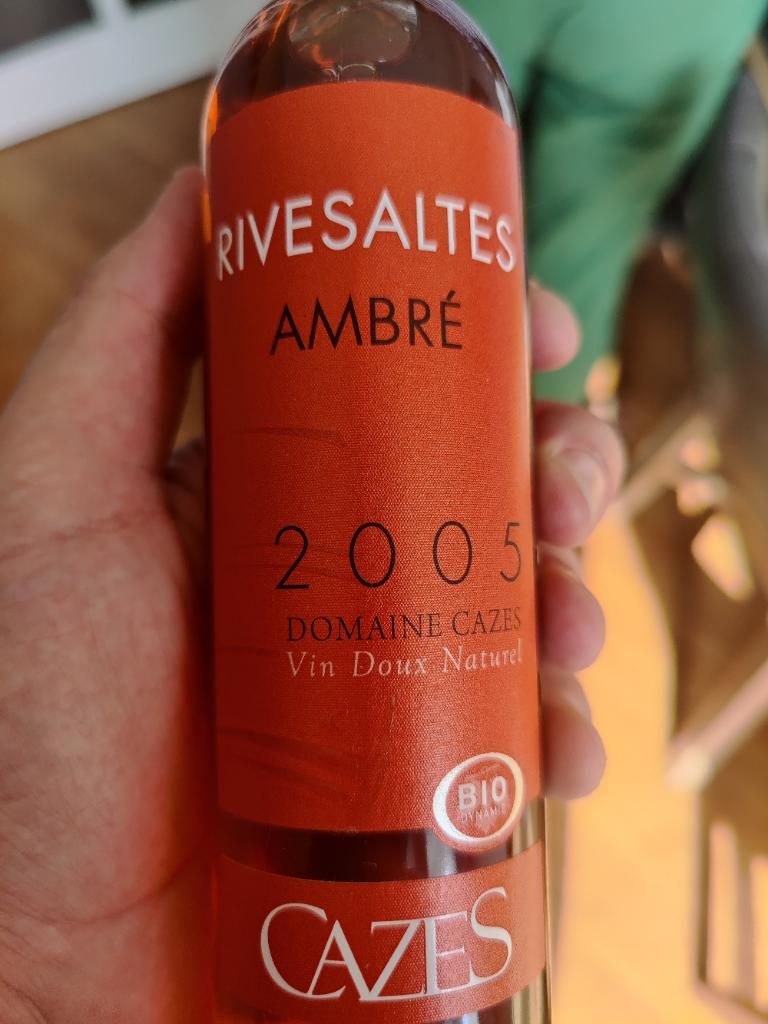 2005 Domaine Cazes Rivesaltes Ambré, France, Languedoc Roussillon ...