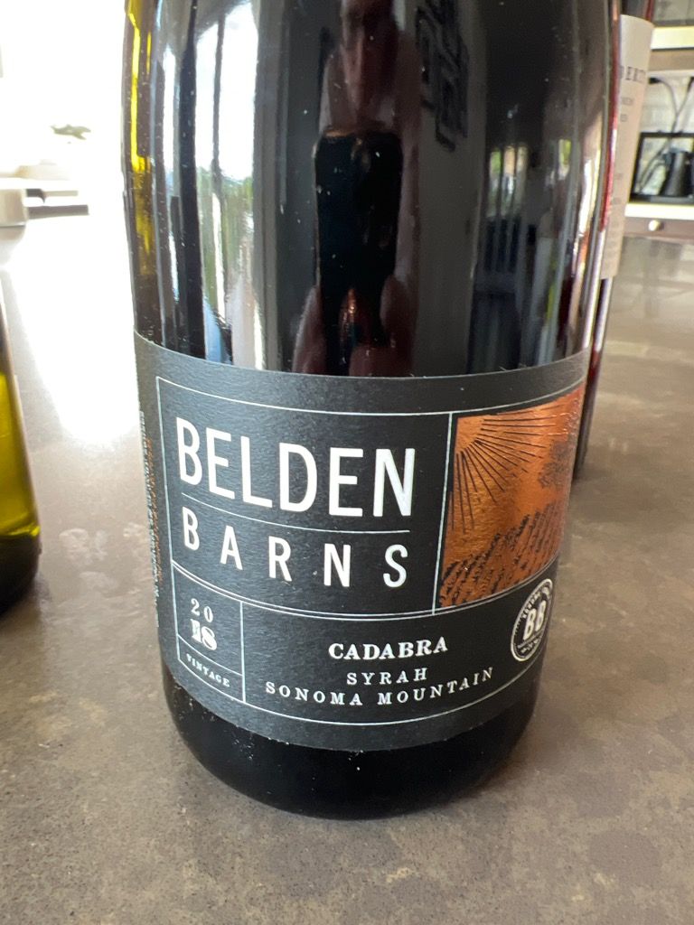 2019 Belden Barns Syrah Cadabra, USA, California, Sonoma County, Sonoma ...