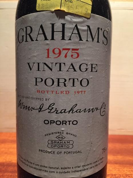 1975 Graham Porto Late Bottled Vintage, Portugal, Douro, Porto ...