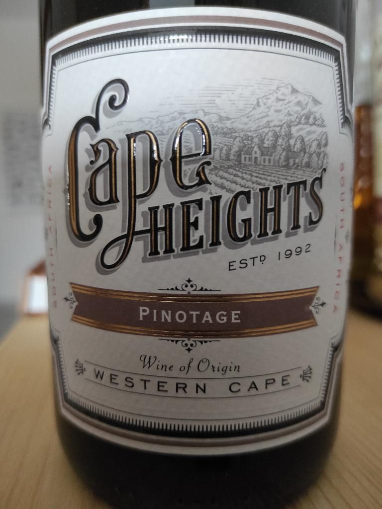 2020 Cape Heights Pinotage, South Africa, Western Cape - CellarTracker