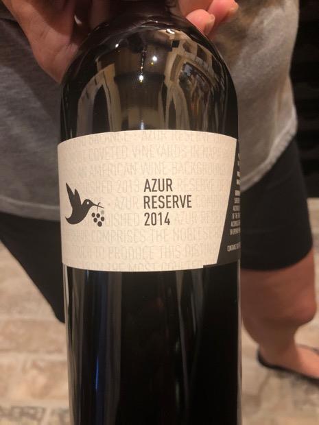 2014 Azur Cabernet Sauvignon Reserve, USA, California, Napa Valley ...