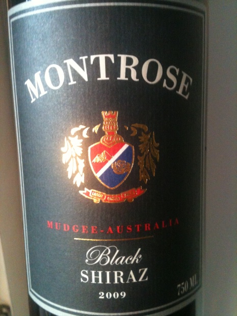 2009 Montrose Winery Black Shiraz, Australia, New South Wales, Central ...