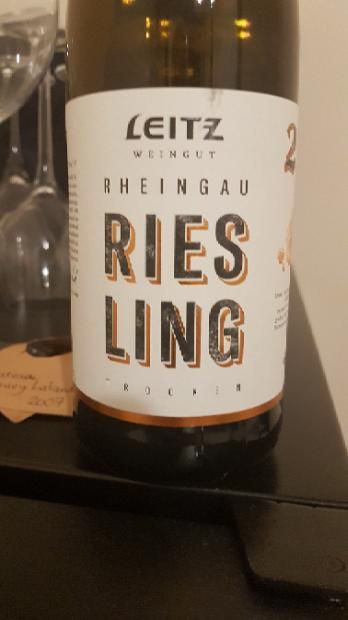 2018 Weingut Josef Leitz Riesling trocken, Germany, Rheingau ...