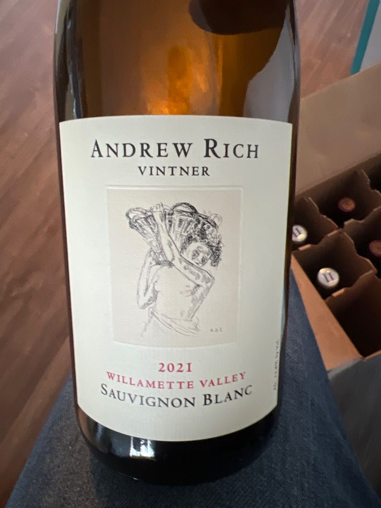 2021 Andrew Rich Sauvignon Blanc, USA, Oregon, Willamette Valley ...