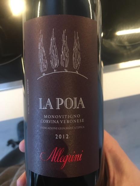 2012 Allegrini La Poja Veronese IGT, Italy, Veneto, Veronese IGT ...