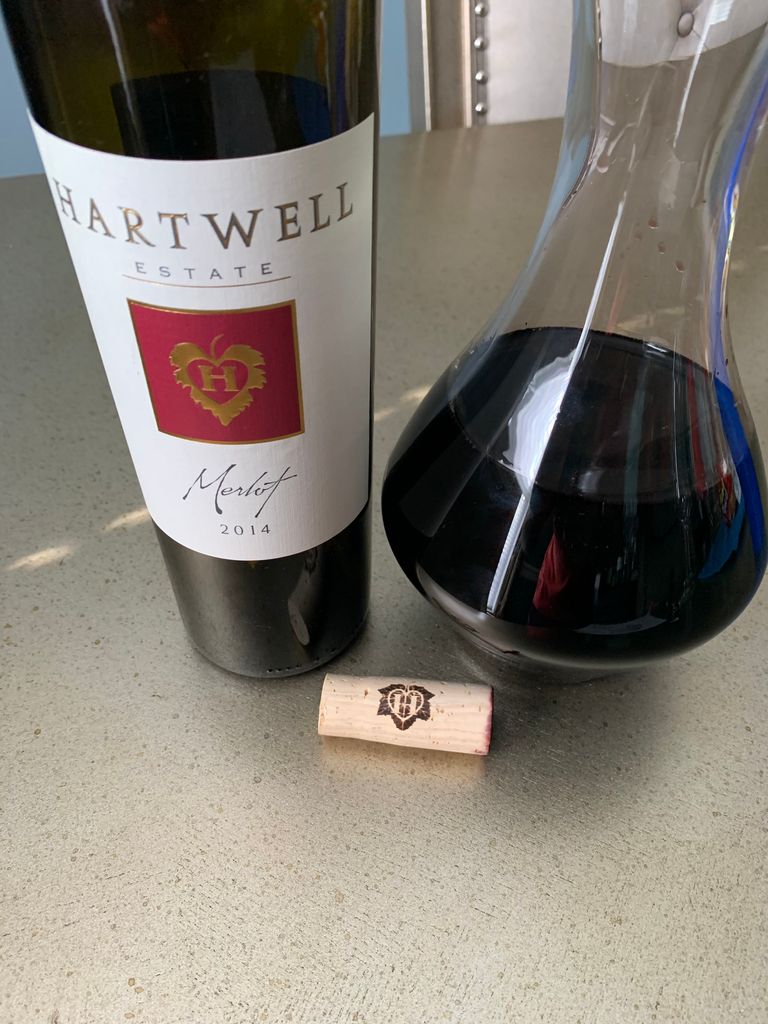 2014 Hartwell Vineyards Merlot, USA, California, Napa Valley, Stags ...