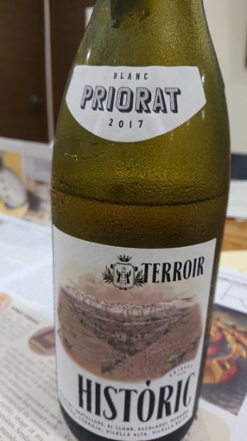 2017 Terroir Al Limit Soc. Lda. Priorat Terroir Historic Blanc, Spain ...