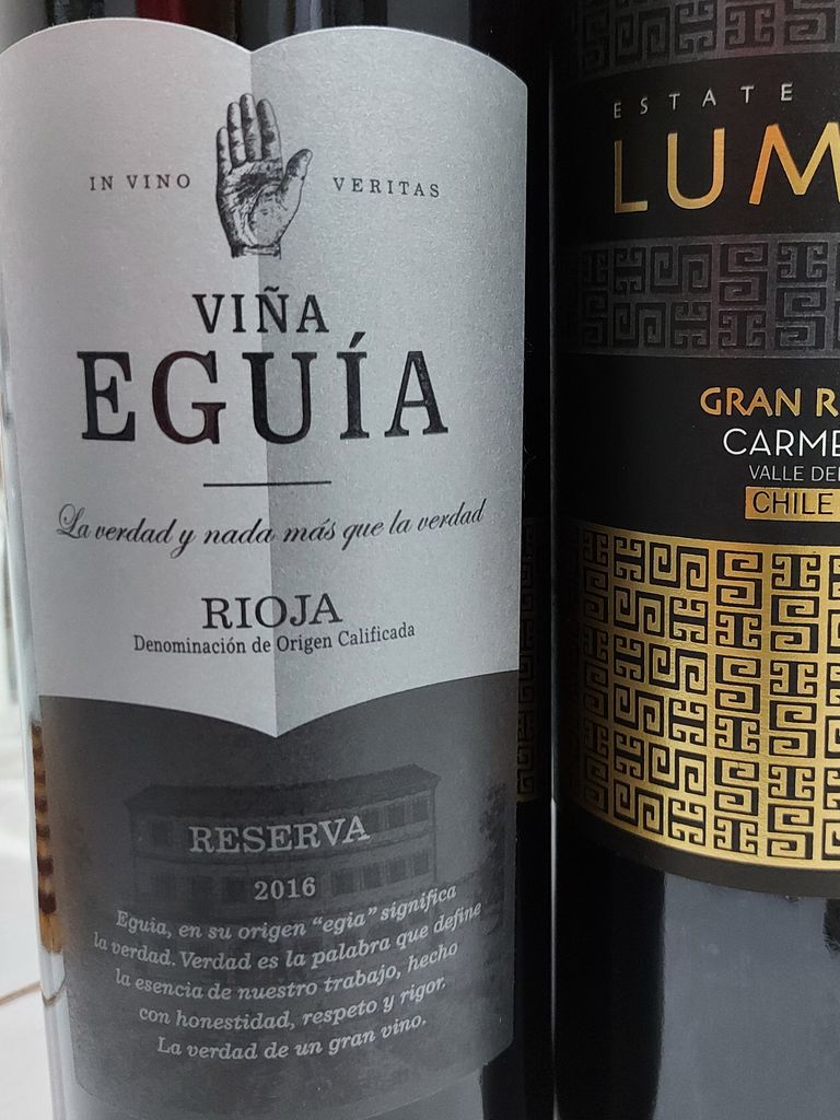 2016 Viña Eguía Rioja Reserva, Spain, La Rioja, Rioja - CellarTracker