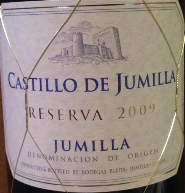 2007 Bodegas Bleda Jumilla Castillo de Jumilla Reserva, Spain, Murcia ...
