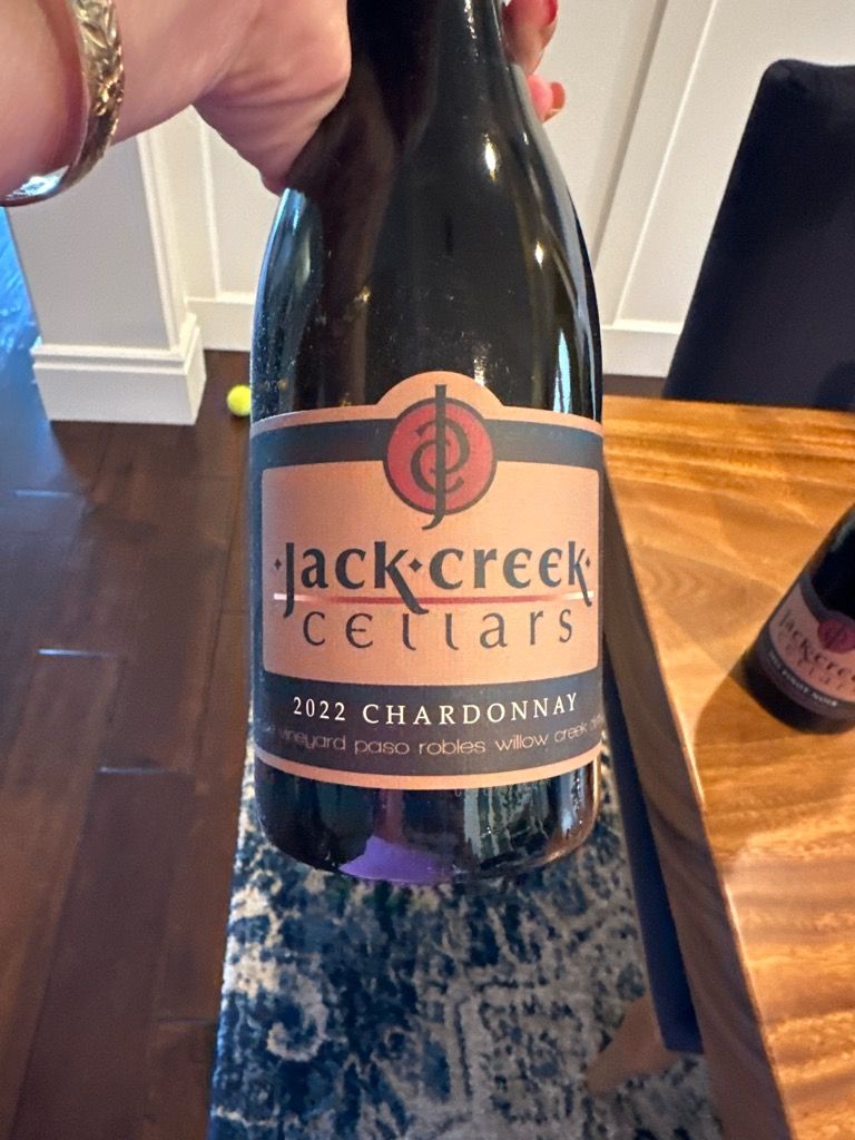 2022 Jack Creek Cellars Chardonnay Kruse Vineyards, USA, California ...