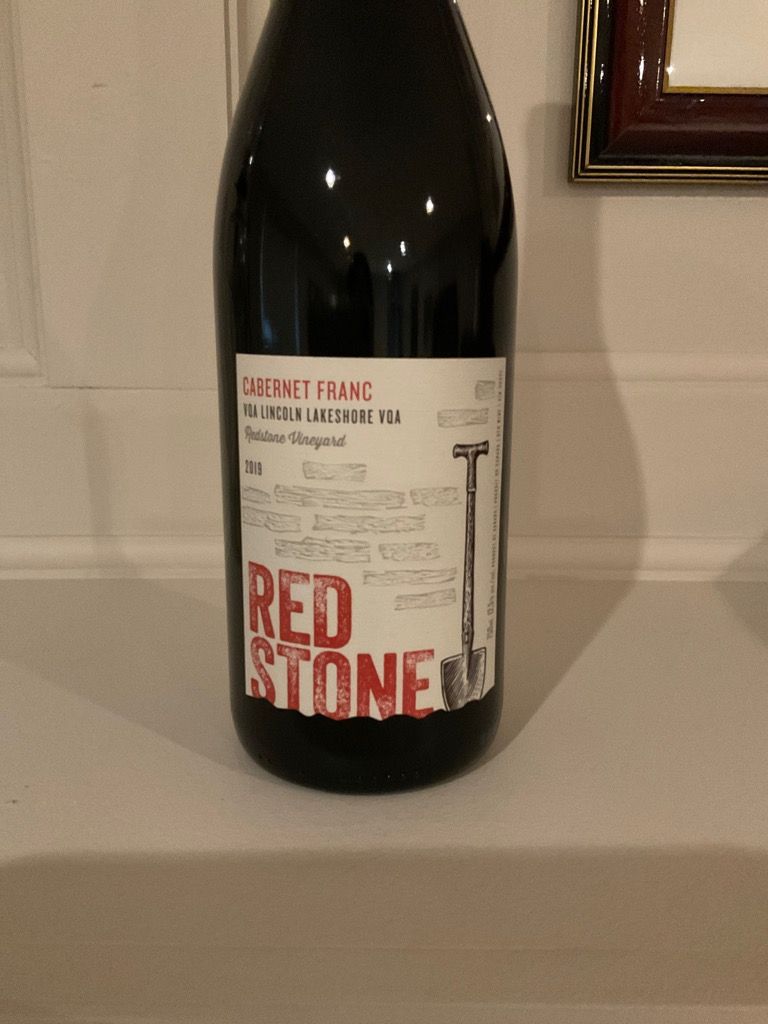 2019 Redstone Winery Cabernet Franc, Canada, Ontario, Niagara Peninsula ...