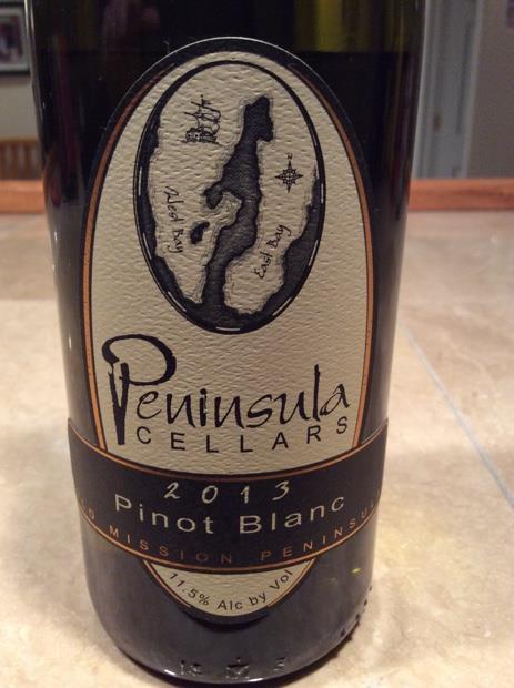 2020 Peninsula Cellars Pinot Blanc, USA, Michigan, Old Mission ...