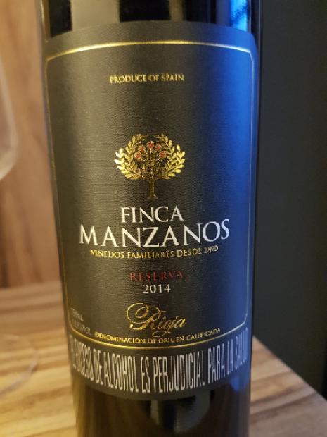 2013 Finca Manzanos Rioja Reserva, Spain, La Rioja, Rioja - CellarTracker