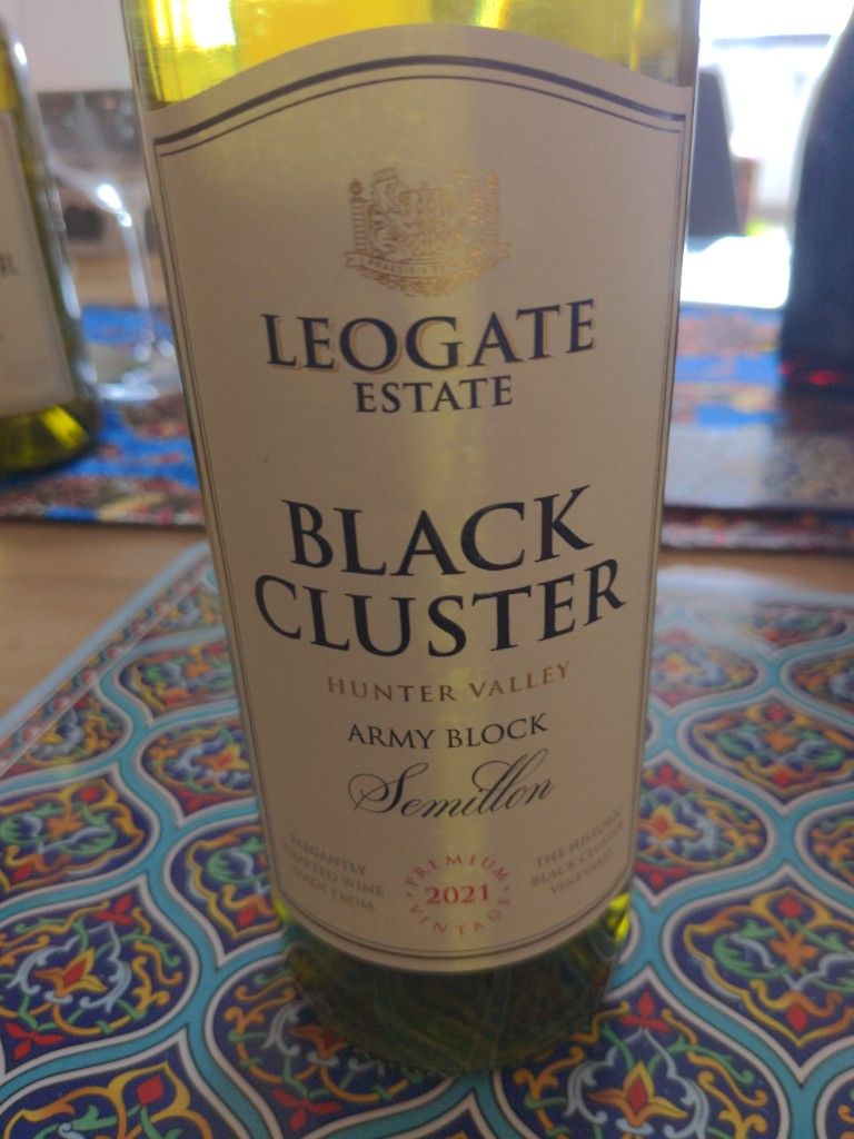 2021 Leogate Estate Sémillon Black Cluster Army Block, Australia, New ...