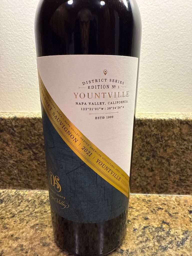 2021 Precision Wine Company Cabernet Sauvignon District Series No. 1 ...