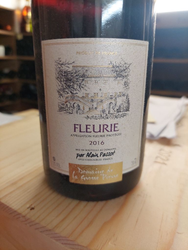 2010 Domaine de la Grosse Pierre Fleurie, France, Burgundy, Beaujolais ...