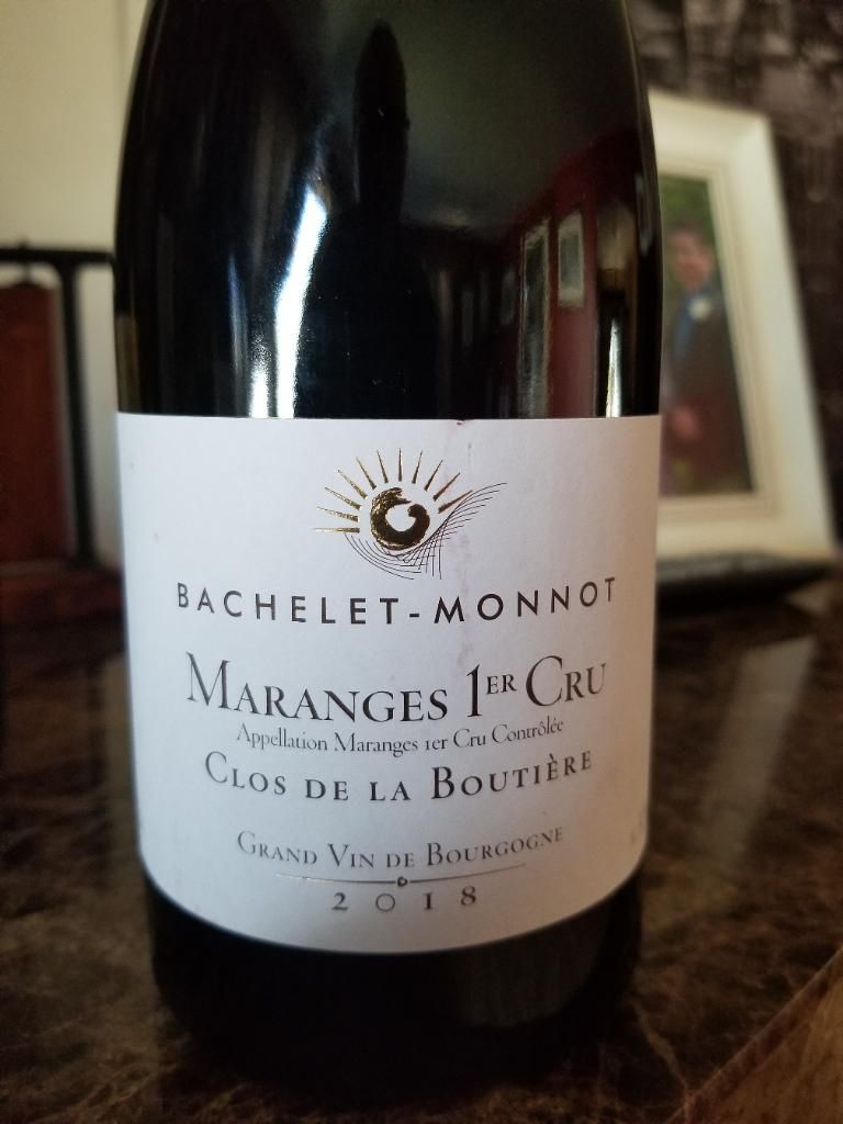 2018 Domaine Bachelet-Monnot Maranges 1er Cru Clos de la Boutière ...