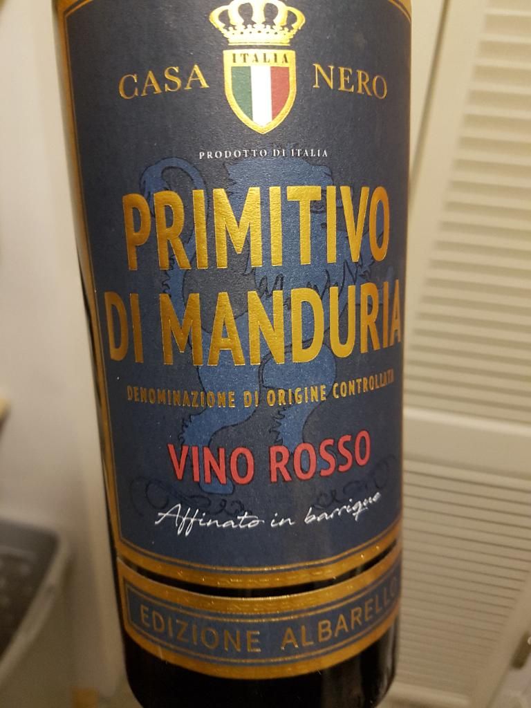 2021 Globus Wine Primitivo di Manduria Casa Nero Edizione Albarello ...