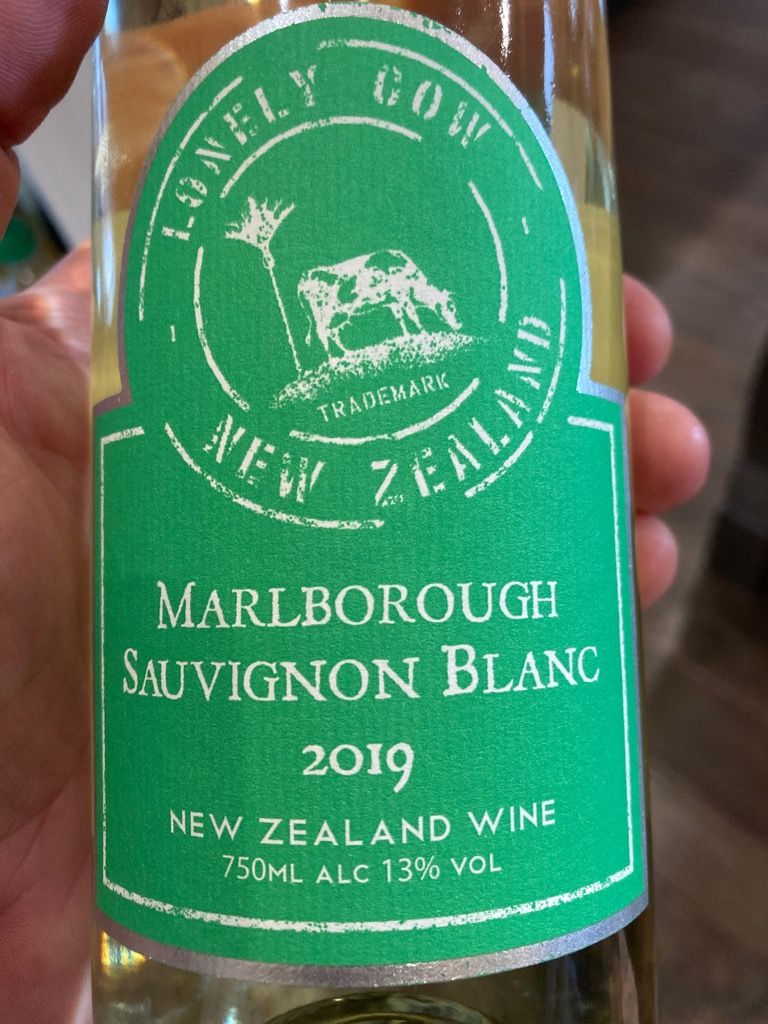 2022 Lonely cow Sauvignon Blanc, New Zealand, South Island - CellarTracker