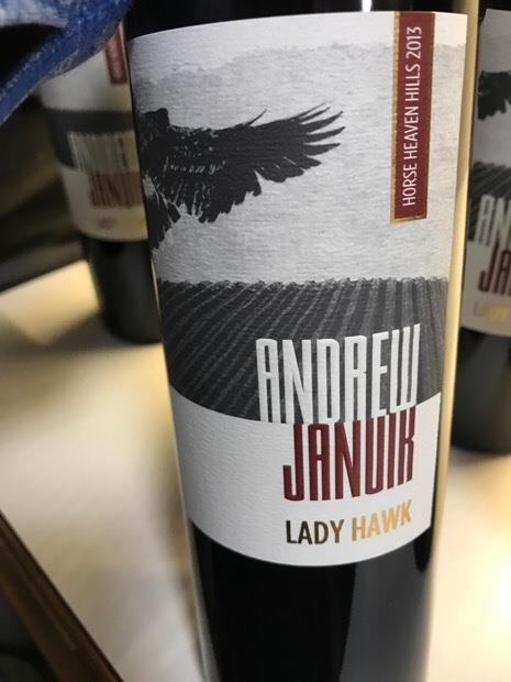 2013 Andrew Januik Cabernet Sauvignon Lady Hawk, USA, Washington ...