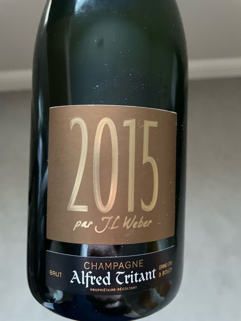 2015 Alfred Tritant Champagne Grand Cru Brut Millésimé, France ...