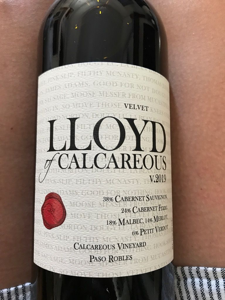2020 Calcareous Lloyd, USA, California, Central Coast, Paso Robles ...