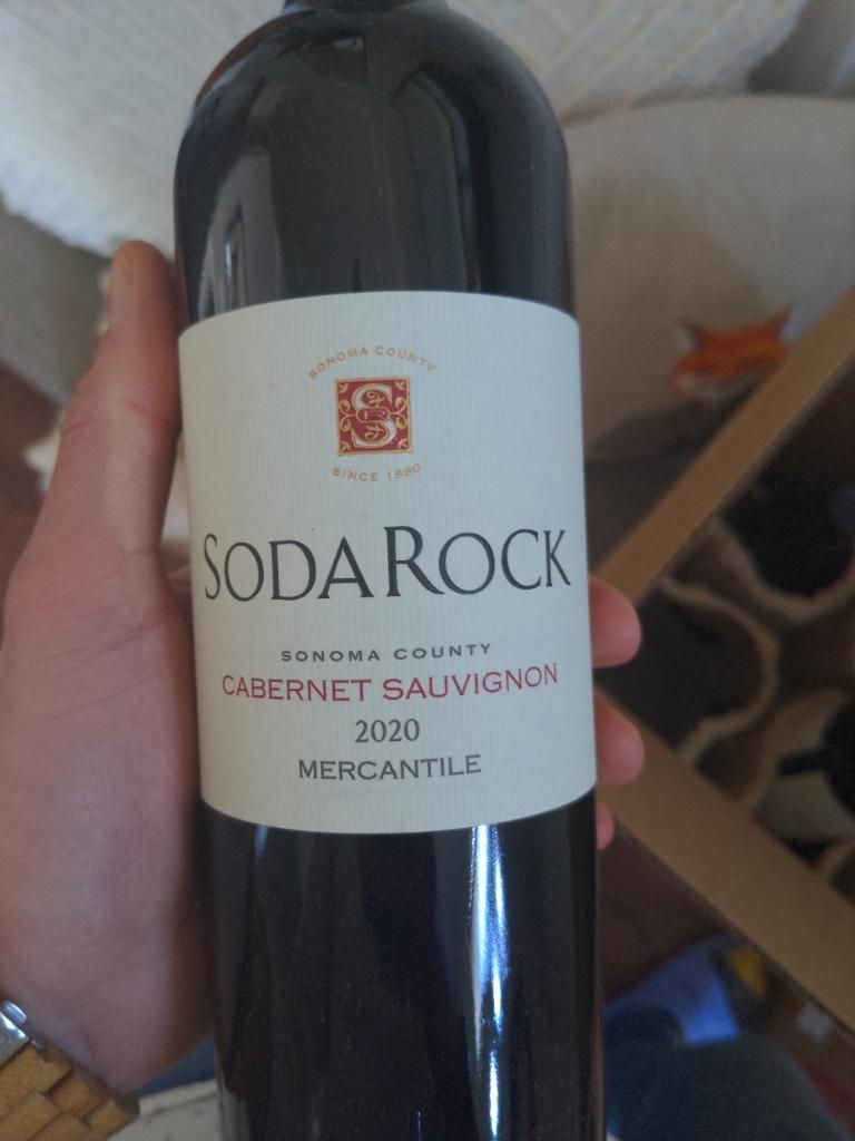 2020 Soda Rock Winery Cabernet Sauvignon Mercantile Usa California