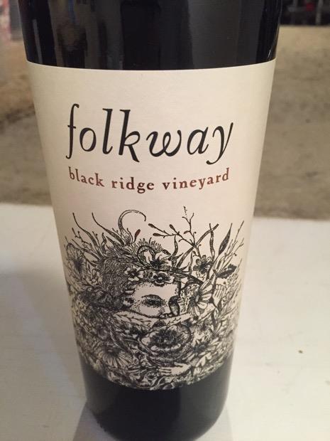 2013 Folkway Black Ridge Vineyard, USA, California, Central Coast ...