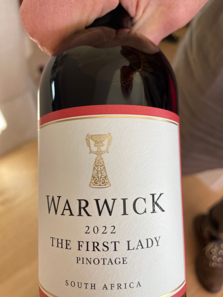 2022 Warwick Estate Pinotage The First Lady, South Africa, Coastal ...
