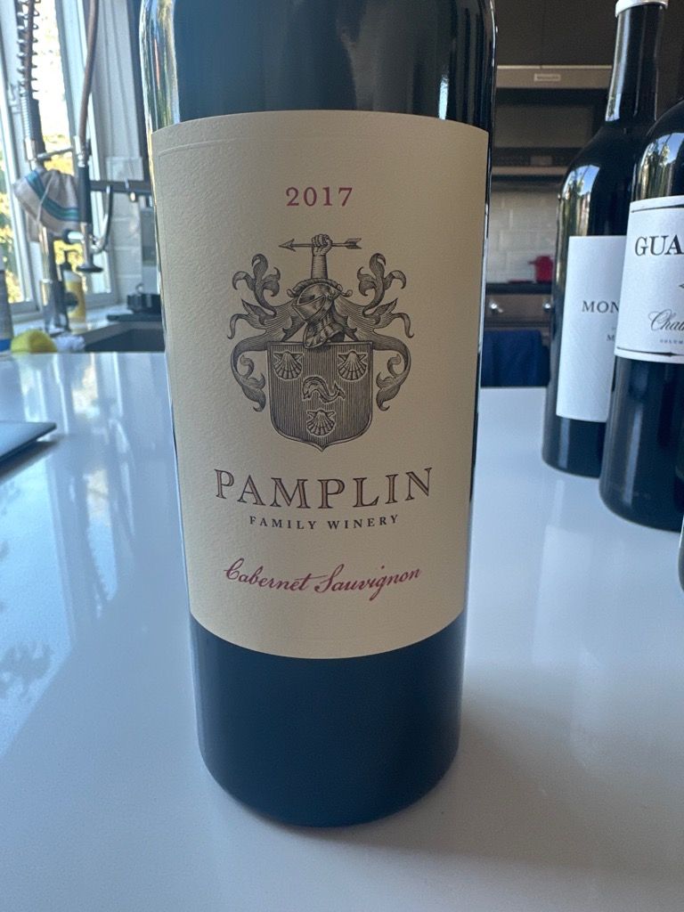 2018 Pamplin Family Winery Cabernet Sauvignon Walla Walla Valley, USA ...
