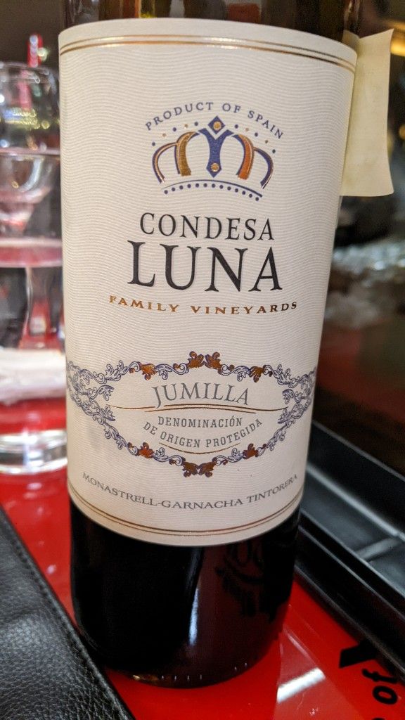 2020 Condesa Luna Monastrell-Garnacha Tintorera, Spain, Murcia, Jumilla ...