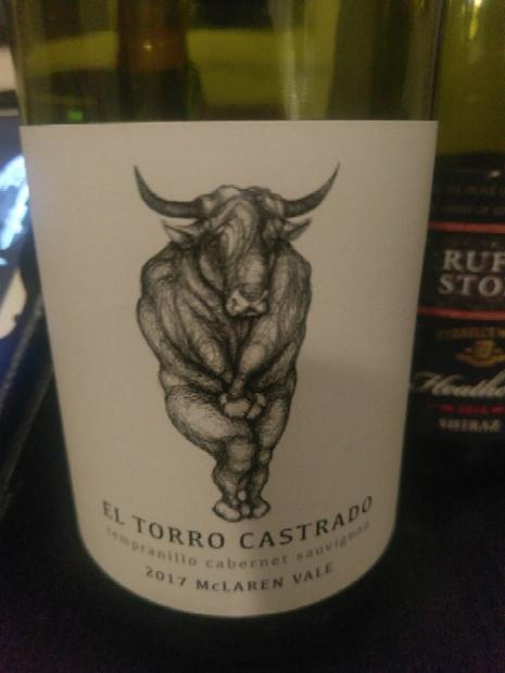 2017 Brewery Hill El Toro Castrado, Australia, South Australia ...