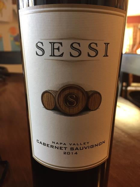 2014 Sessi Wine Company Cabernet Sauvignon, USA, California, Napa ...