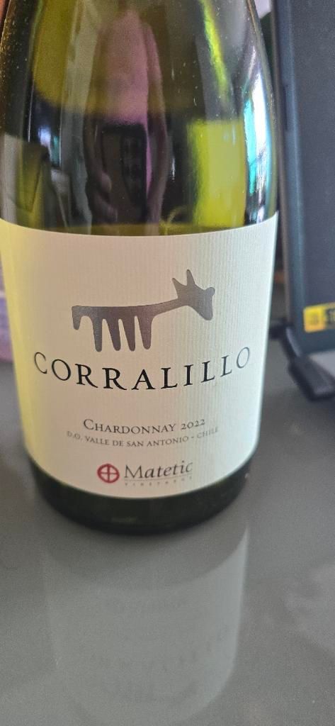 2024 Matetic Vineyards Chardonnay Corralillo, Chile, San Antonio Valley ...