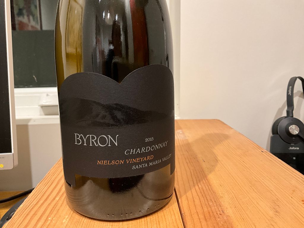 2015 Byron Chardonnay Nielson by Byron, USA, California, Central Coast ...