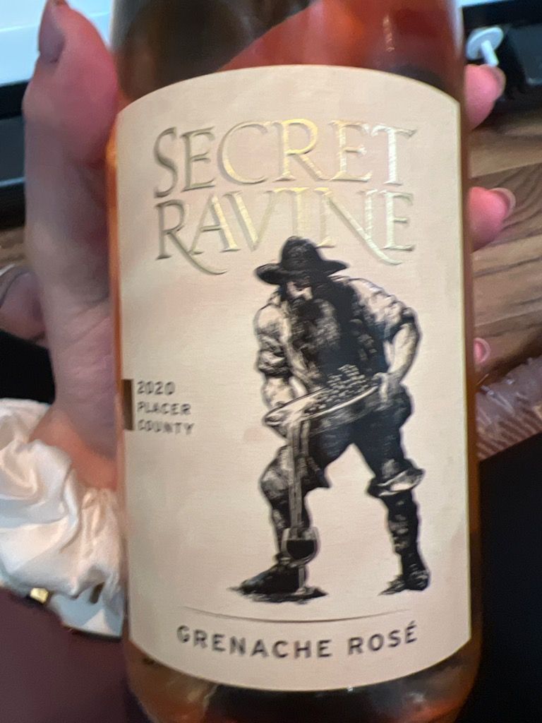 2022 Secret Ravine Vineyards Grenache Rosé, USA, California, Sierra ...