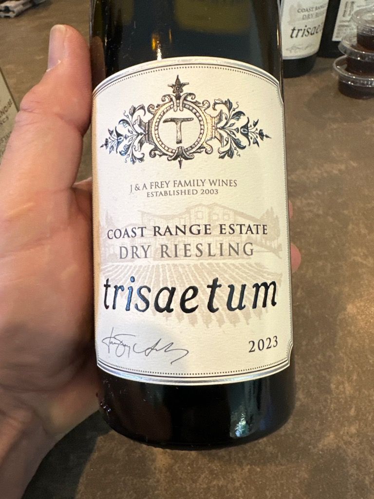 2023 Trisaetum Dry Riesling Coast Range Estate, USA, Oregon, Willamette ...